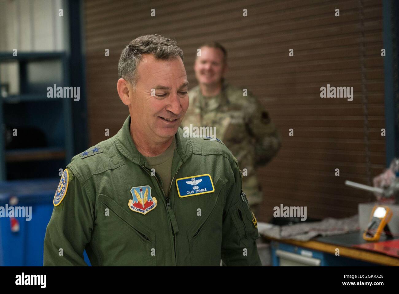 U.S. Air Force Maj. Gen. Chad P. Franks, 15th Air Force commander ...