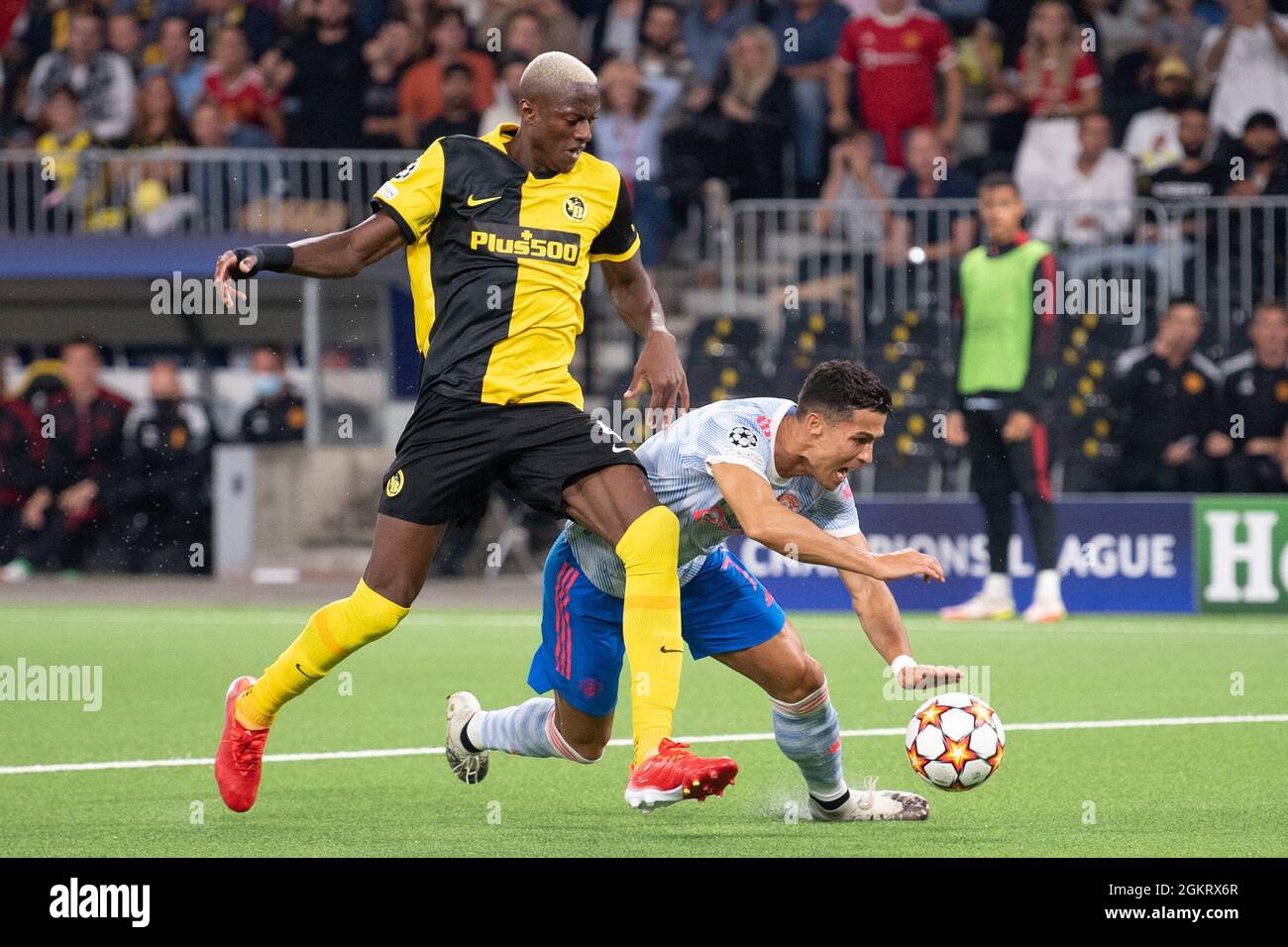 BERN, SWITZERLAND - SEPTEMBER 14: Mohamed Ali Camara of BSC Young Boys ...