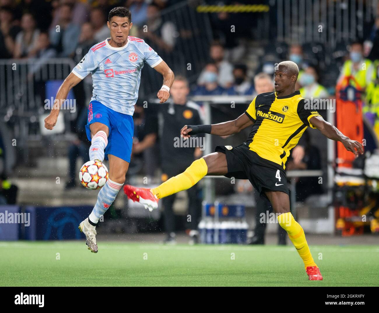 BERN, SWITZERLAND - SEPTEMBER 14: Mohamed Ali Camara of BSC Young Boys ...