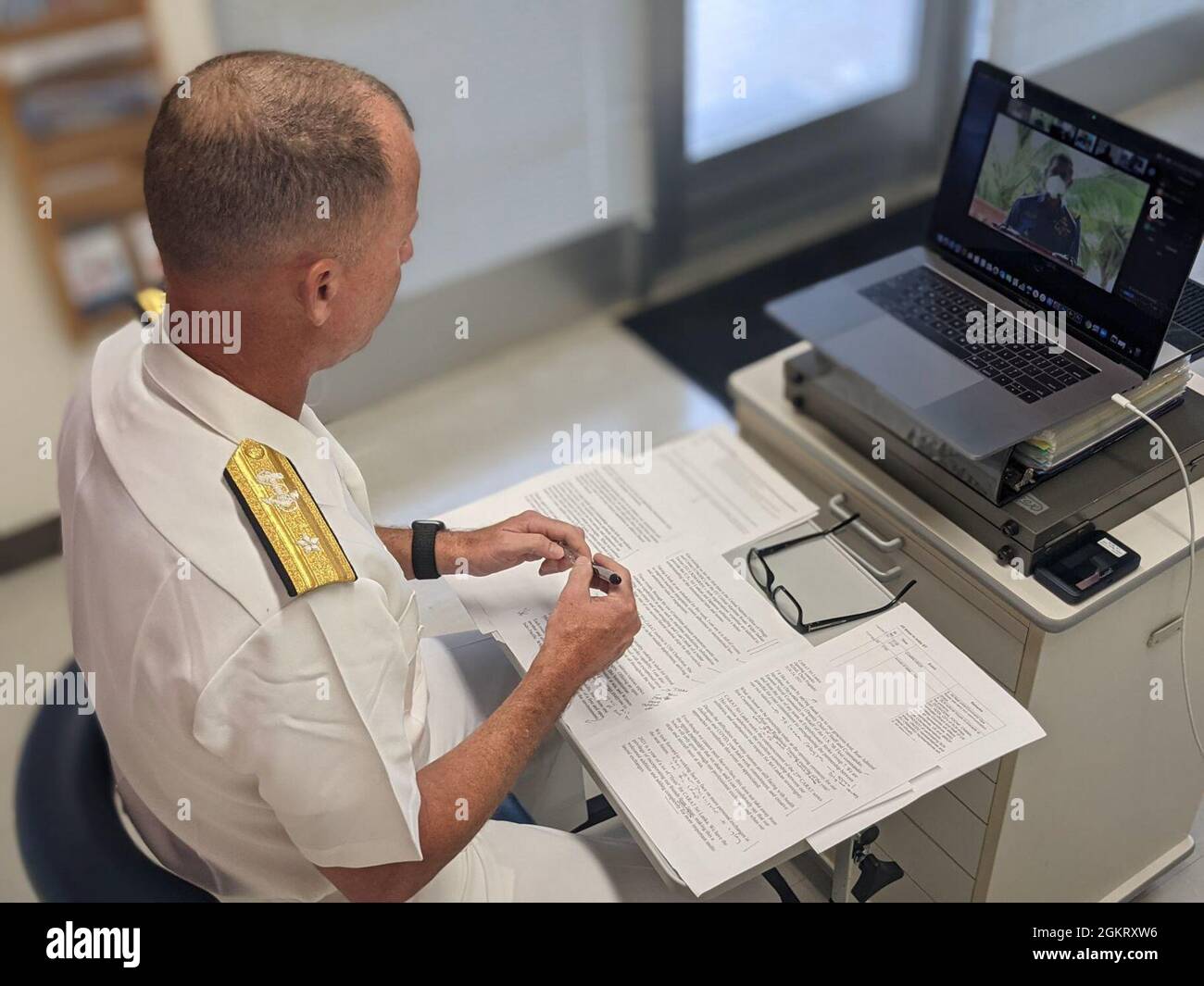 Rear Adm. Chris Engdahl, commander Expeditionary Strike Group 7 ...