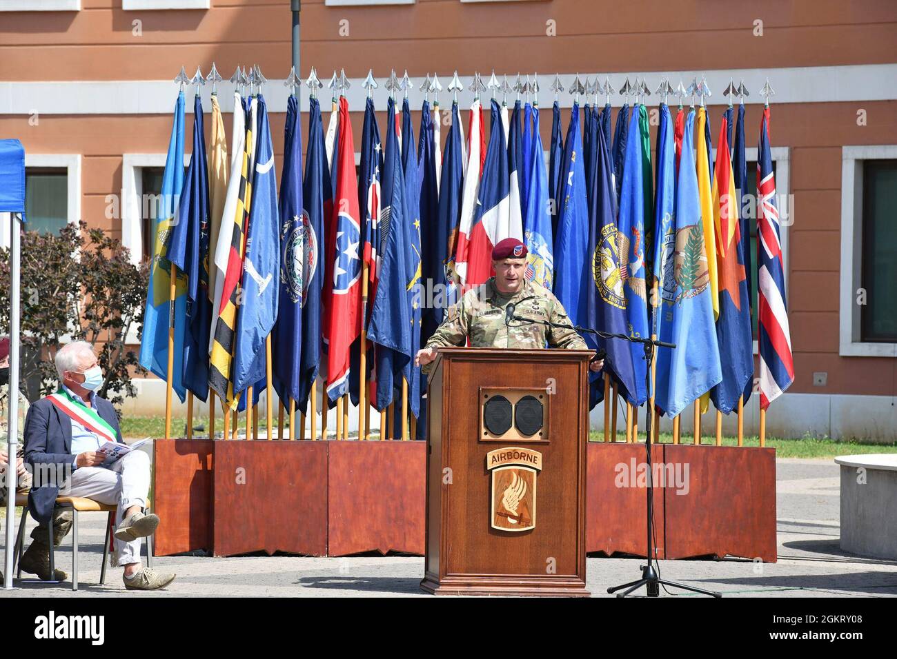 U.S. Army Col. Michael Kloepper, incoming commander of the 173rd ...