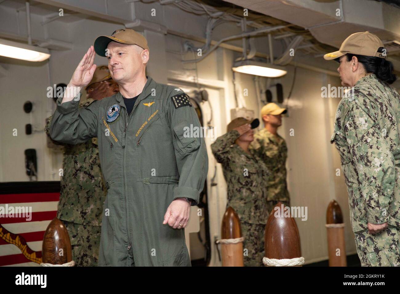 210624-N-CM740-1028 Newport News, Va. (June 24, 2021) - Capt. Kenneth A ...