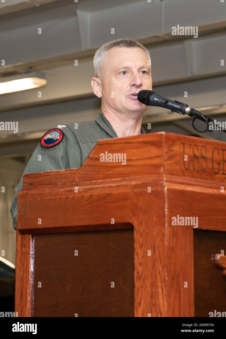 210624-N-CM740-1091 Newport News, Va. (June 24, 2021) - Capt. Kenneth A ...