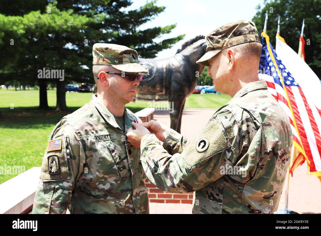 Col. Joseph Kurz, chief of staff, 1st Theater Sustainment Command ...