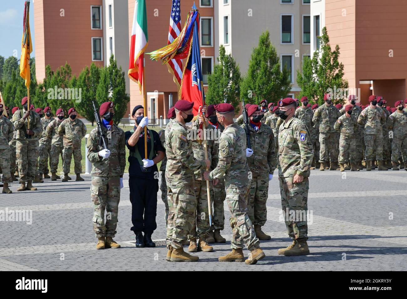 U.S. Army Col. Michael Kloepper, incoming commander of the 173rd ...
