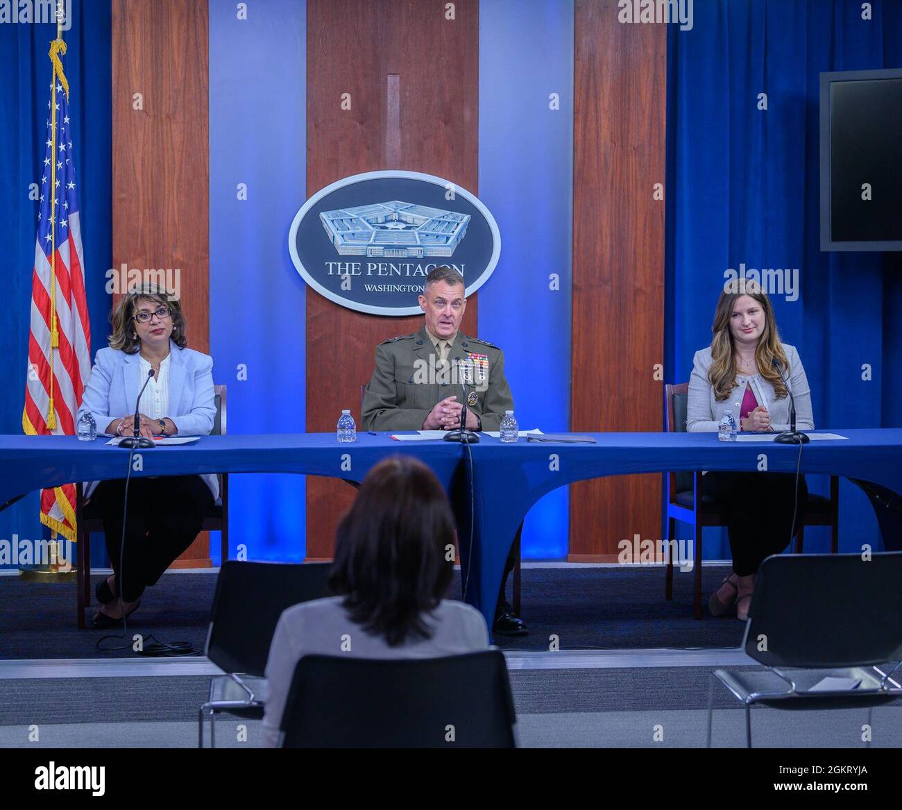 Marine Corps Lt. Gen. Michael Groen, director of the Joint Artificial ...