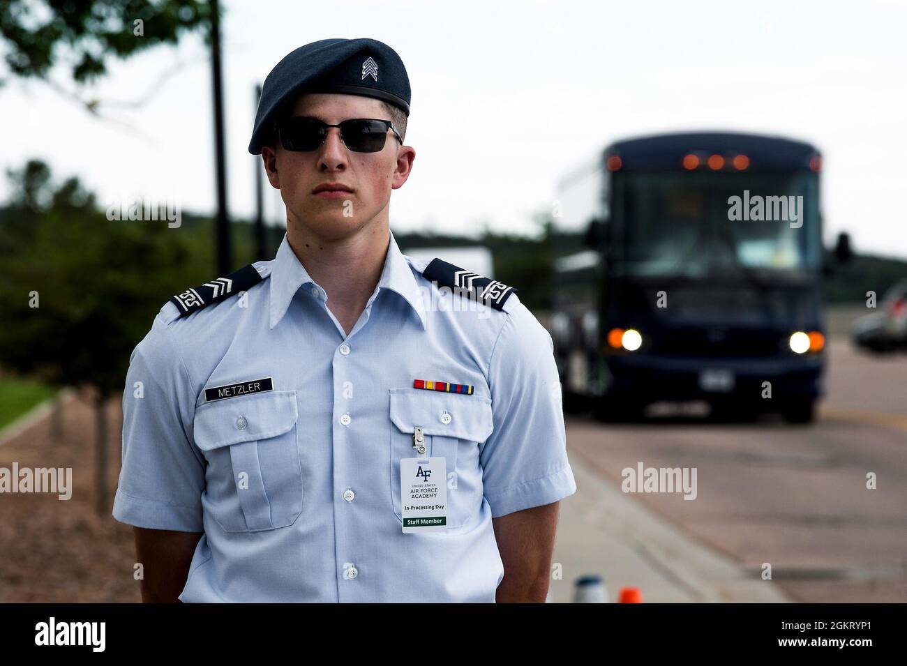 U.S. AIR FORCE ACADEMY, Colo. -- Basic cadets from the class of 2025 ...
