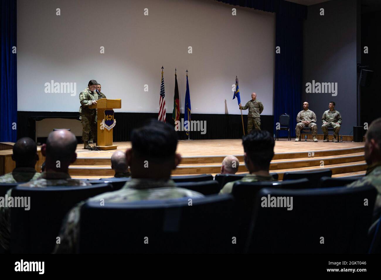 U.S. Air Force Col. Nicole Fuller, 386th Expeditionary Mission Support ...
