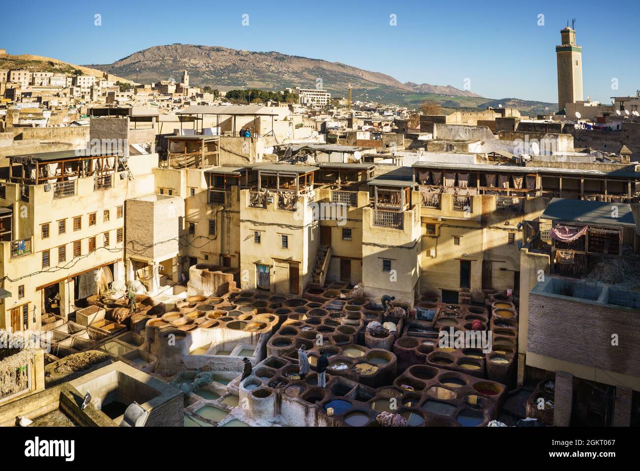 Ancient outdoor tannery hi-res stock photography and images - Alamy