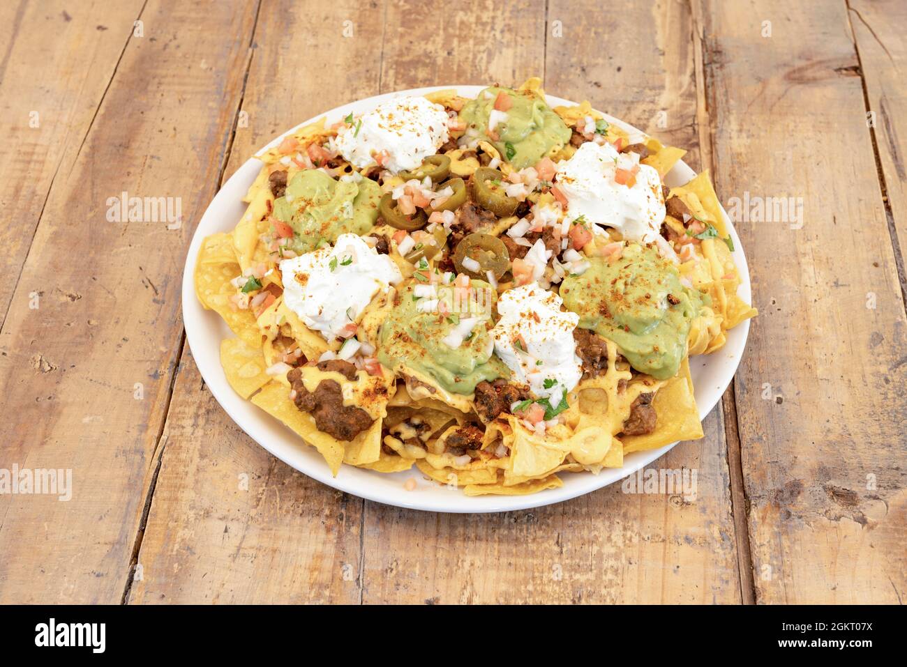 Overflowing Plate Of Food