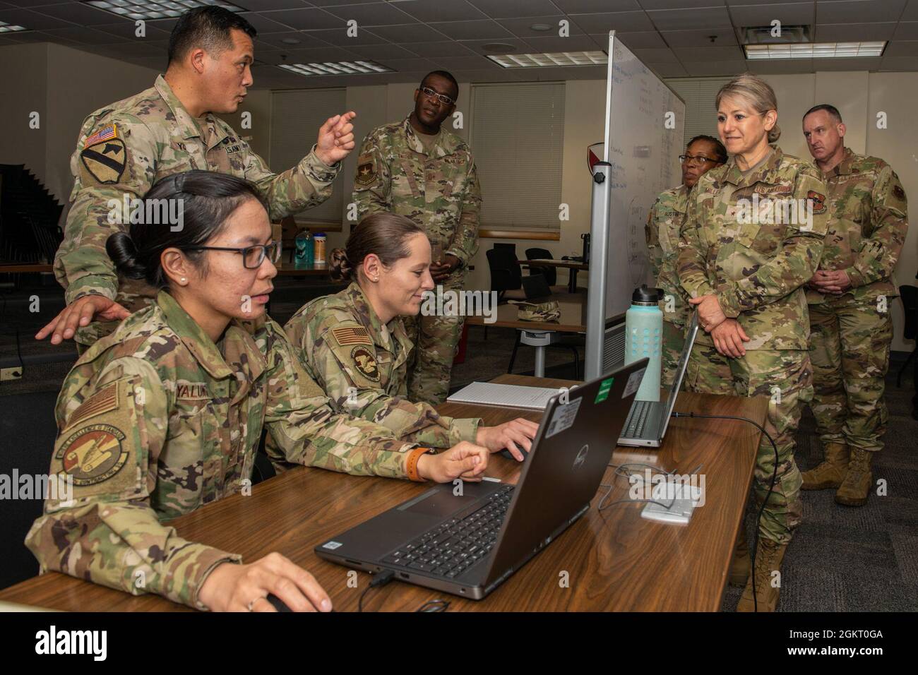 U.S. Air Force Brig. Gen. Caroline Miller, 502nd Air Base Wing and ...