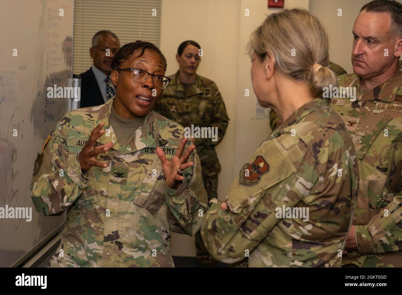 U.S. Army Col. Daphne Austin, 410th Contracting Support Brigade ...