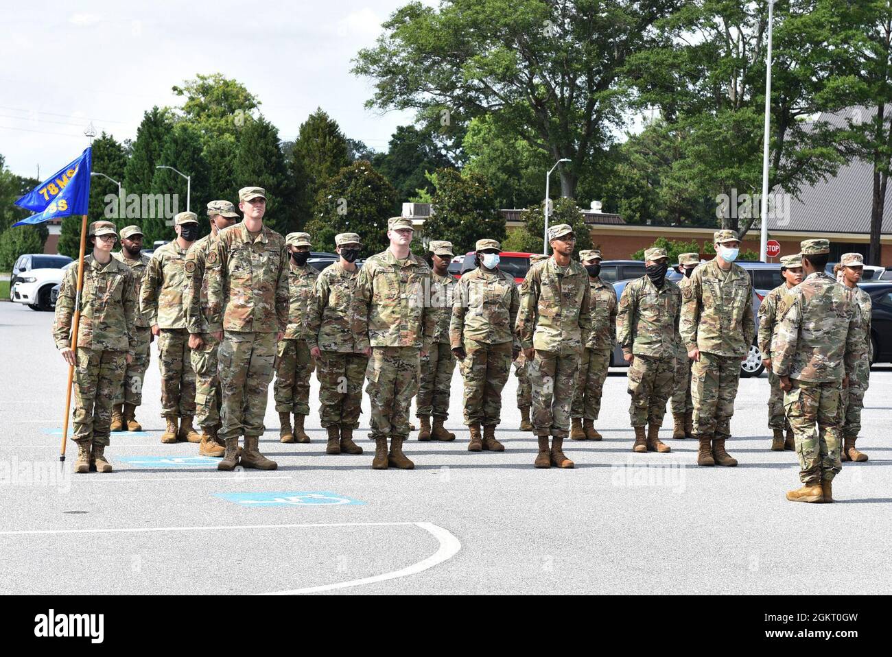 Airmen from the 78th Mission Support Group and 78th Force Support ...