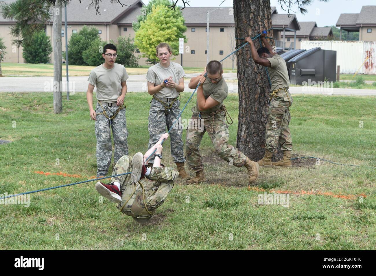 Cadets from U.S. Army Junior Reserve Officer Training Corps participate ...