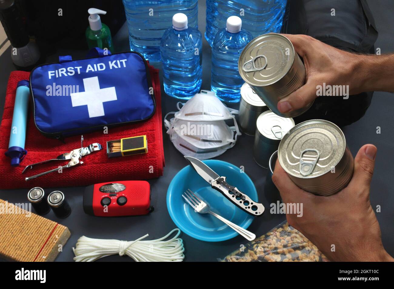Disaster management includes preparing a disaster kit that can be ...