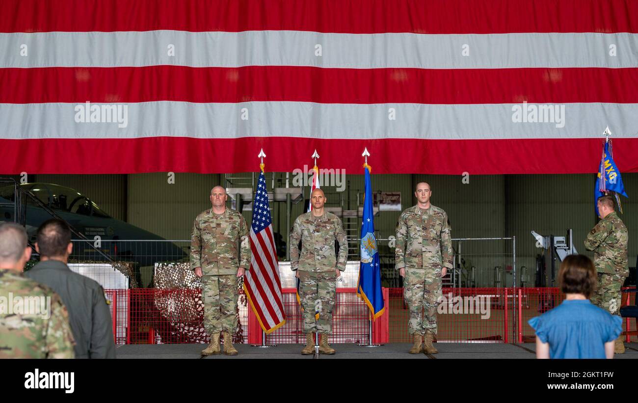 U.S. Air Force Col. James Jernigan, 48th Maintenance Group commander ...