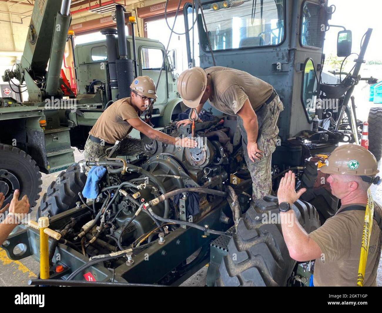 210624-N-SK929-1006 SANTA RITA, Guam (Jun. 24, 2021) Seabees assigned ...