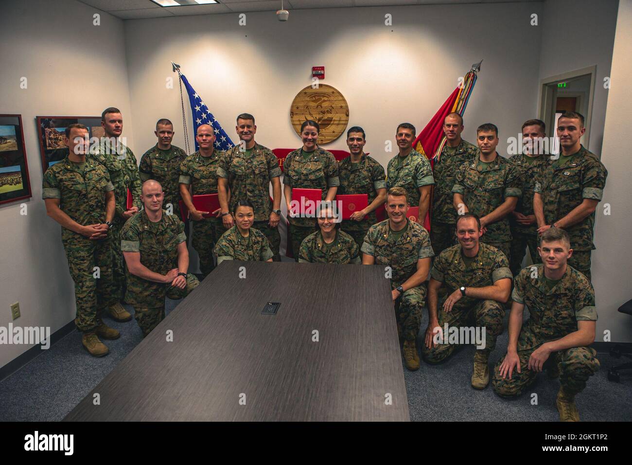 Marines with I Marine Expeditionary Force Information Group (I MIG) and ...
