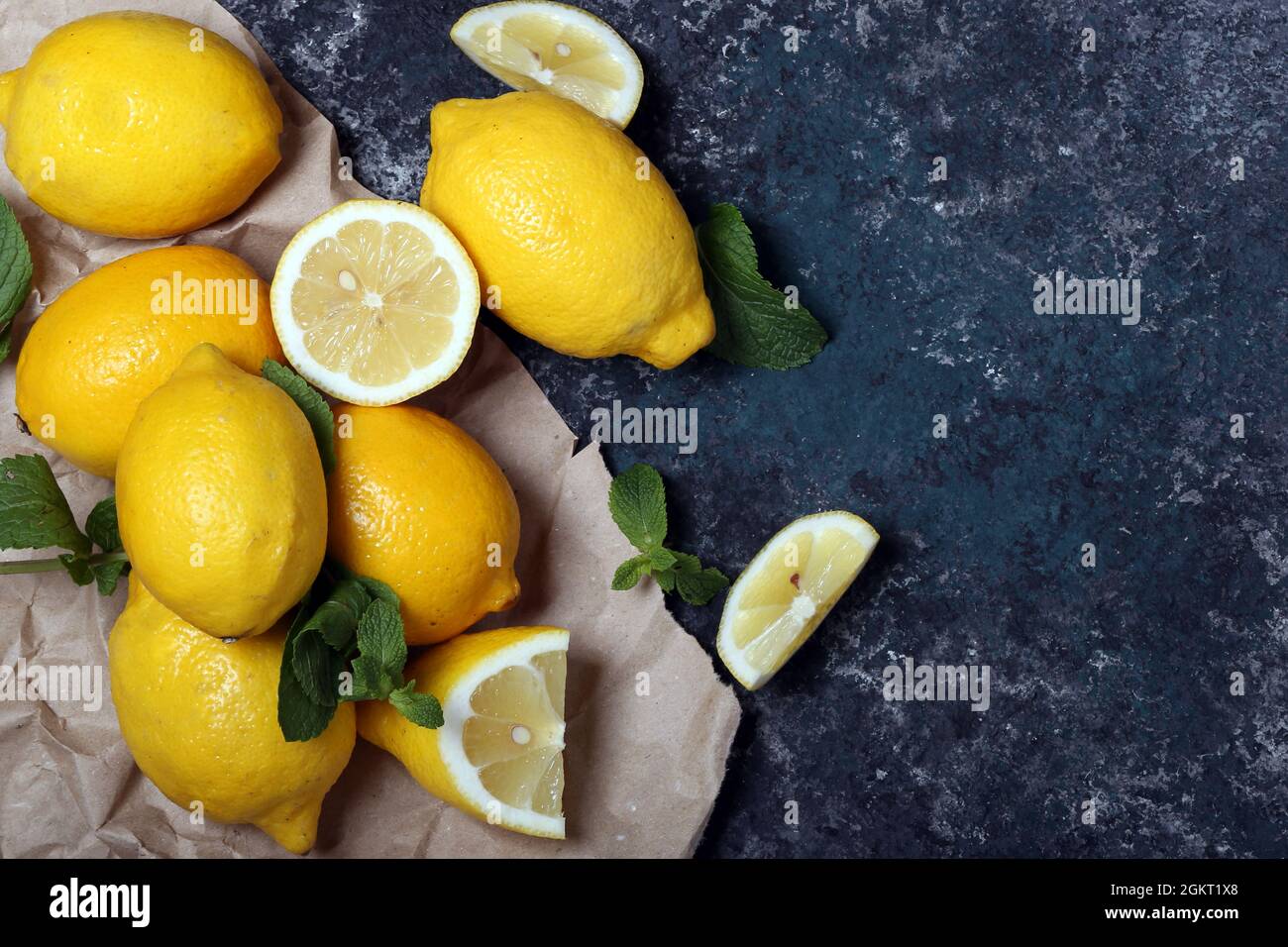 fruit citrus lemons for healthy eating Stock Photo - Alamy