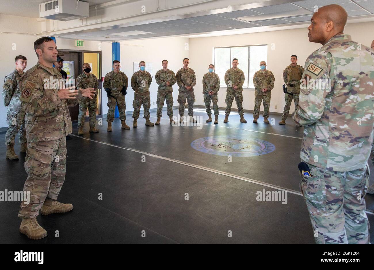 U.S. Air Force Brig. Gen. Roy Collins, director of Security Forces and ...