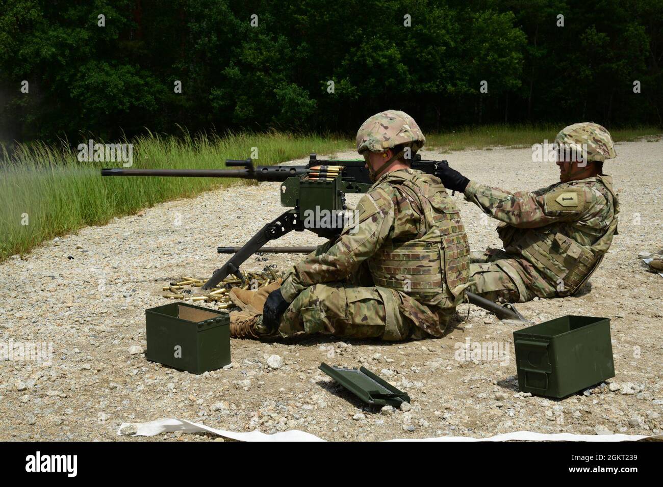 U.S. Army Pvt. Ethan Jager and Pvt. Jesus Gomes, assigned to 2nd ...