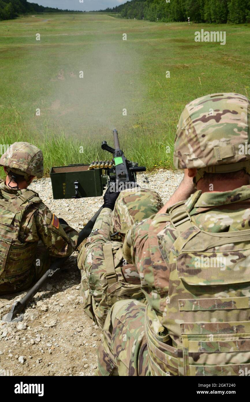U.S. Army Pvt. Ethan Jager and Pvt. Jesus Gomes, assigned to 2nd ...