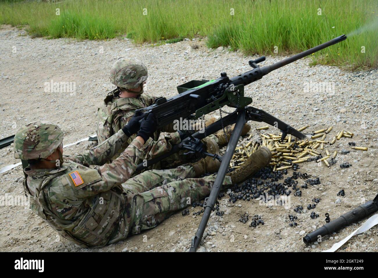 U.S. Army Pvt. Ethan Jager and Pvt. Jesus Gomes, assigned to 2nd ...