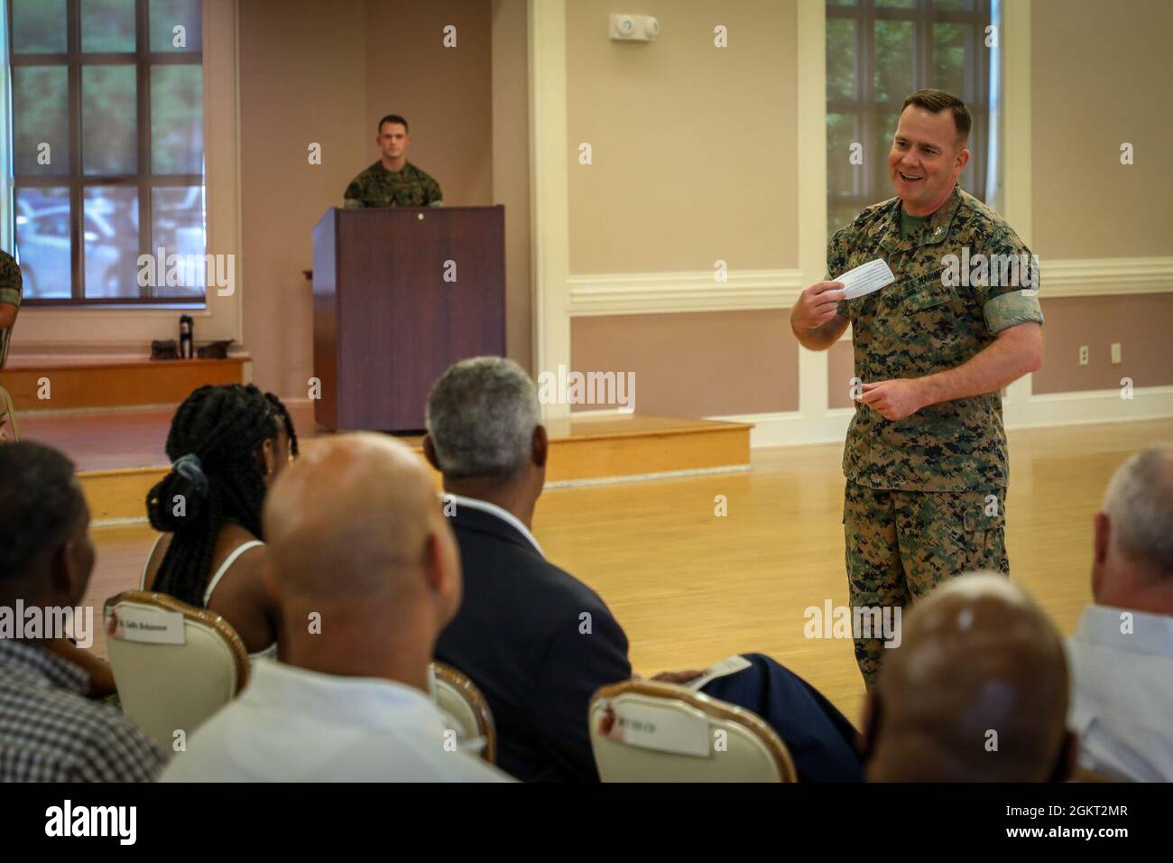 U.S. Marine Corps Col. Eric J. Adams, Commanding Officer, Marine Corps ...