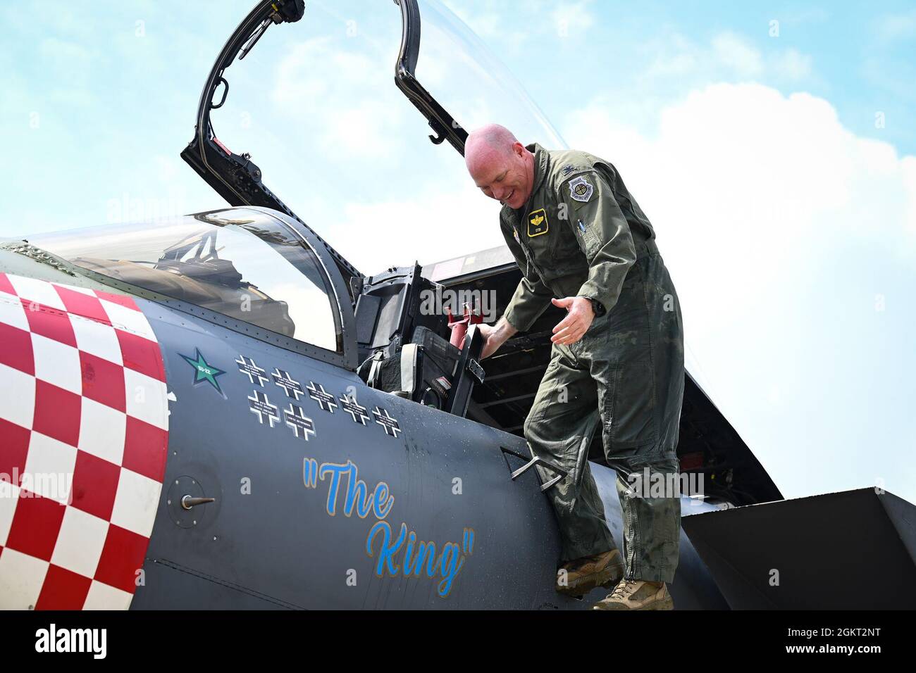 U.S. Air Force Col. John Stratton, 48th Fighter Wing vice commander ...