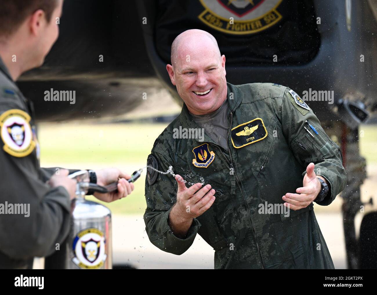 U.S. Air Force Col. John Stratton, 48th Fighter Wing vice commander ...