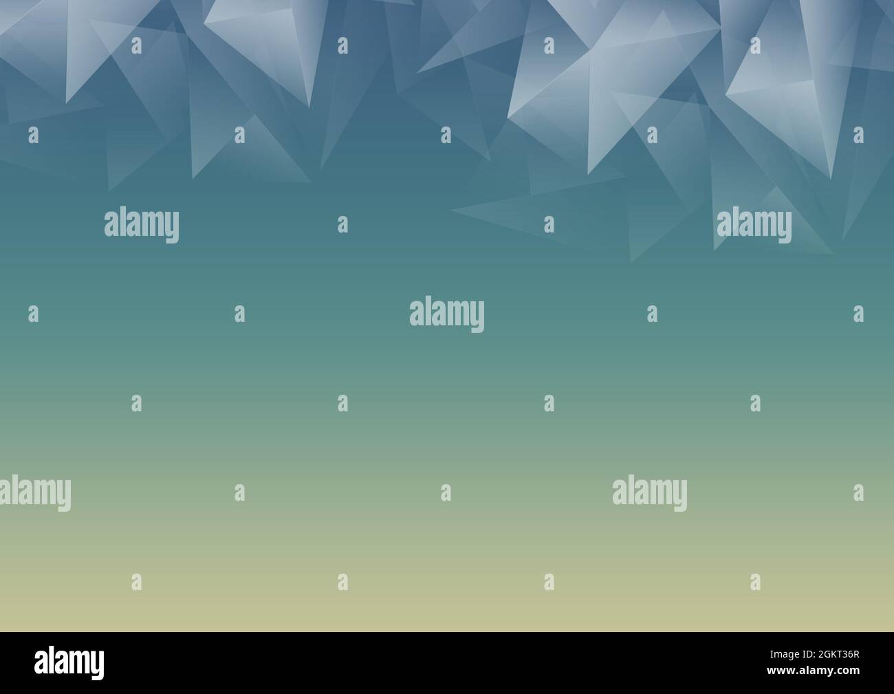 Digitally generated image of plexus networks against green and yellow ...