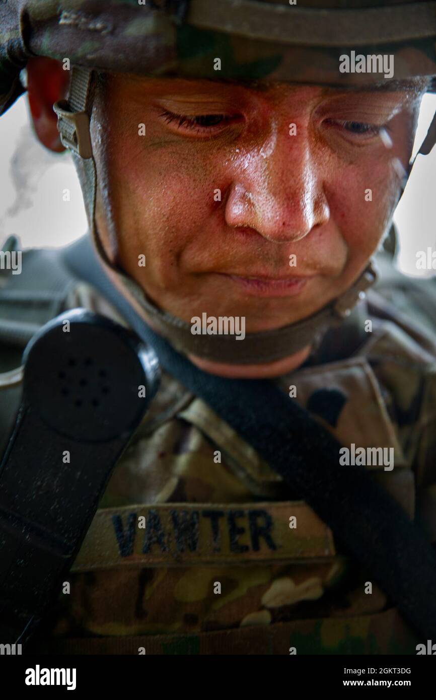 U.S. Army Spc. Kristopher A. Vawter, a Human Intelligence Collector ...