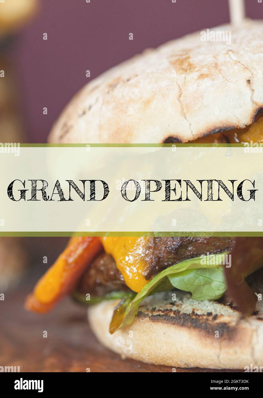 Grand opening banner hi-res stock photography and images - Alamy