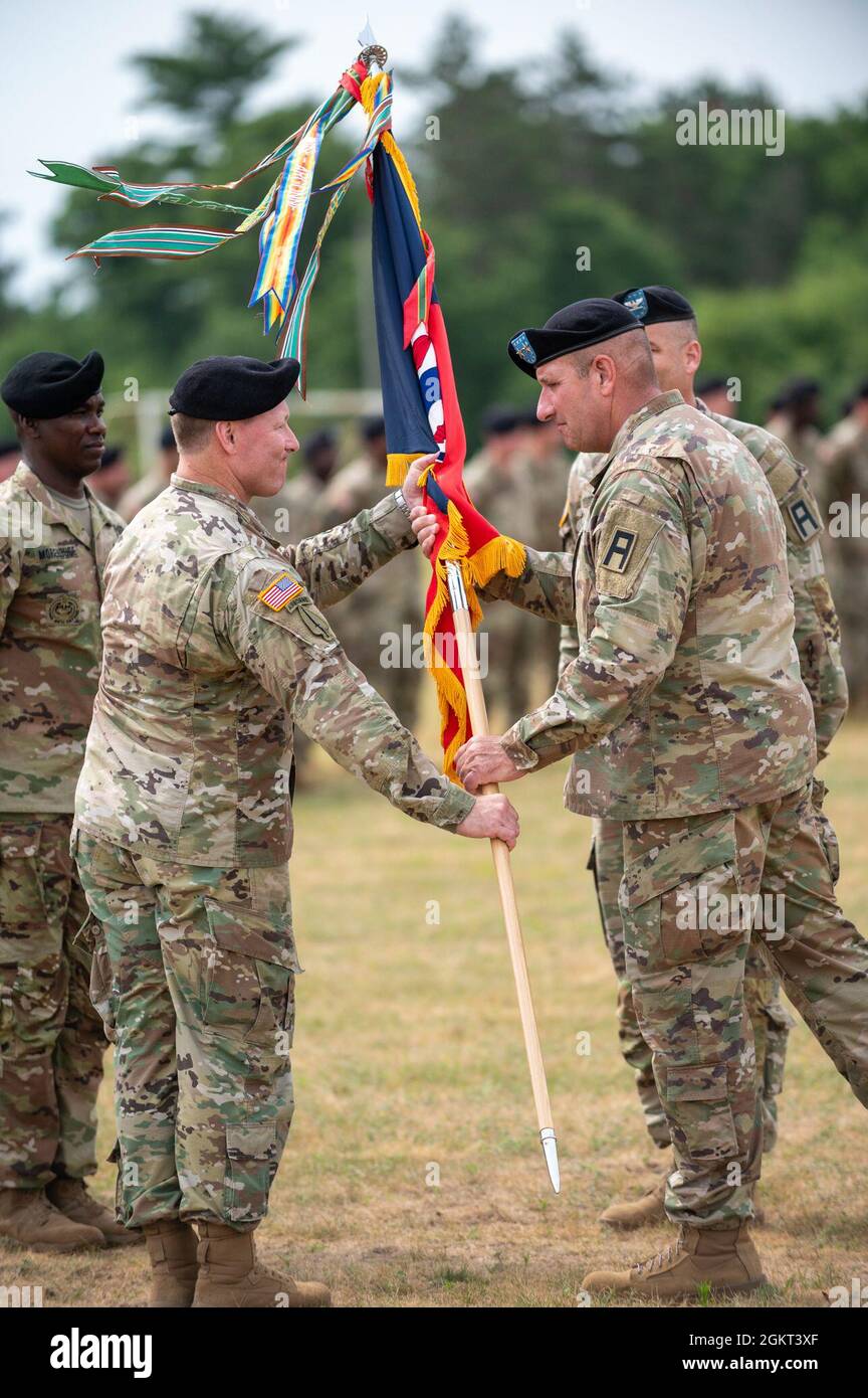 Maj. Gen. Richard Johnson, commanding general of Division West, 1st ...