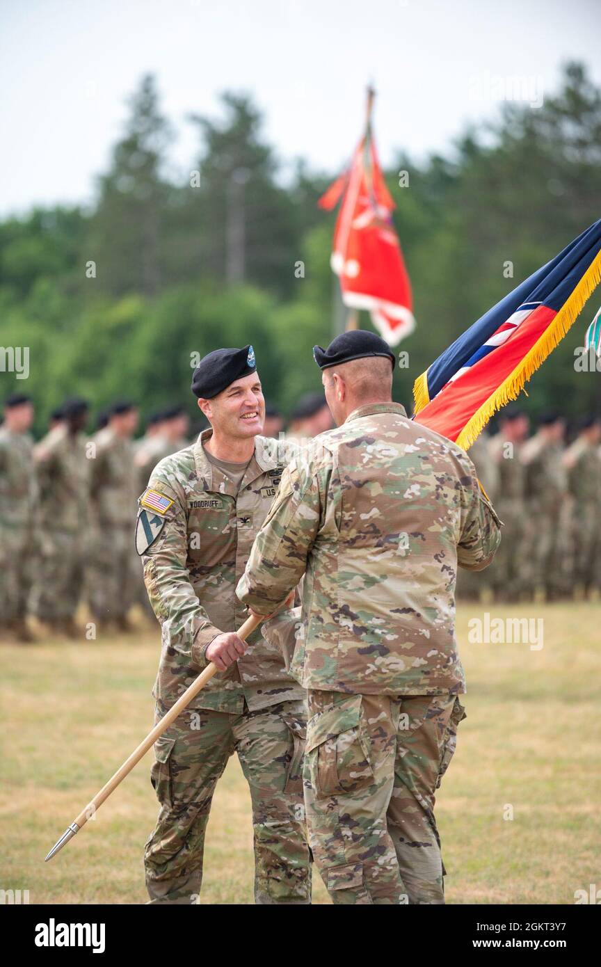 Maj. Gen. Richard Johnson, commanding general of Division West, 1st ...