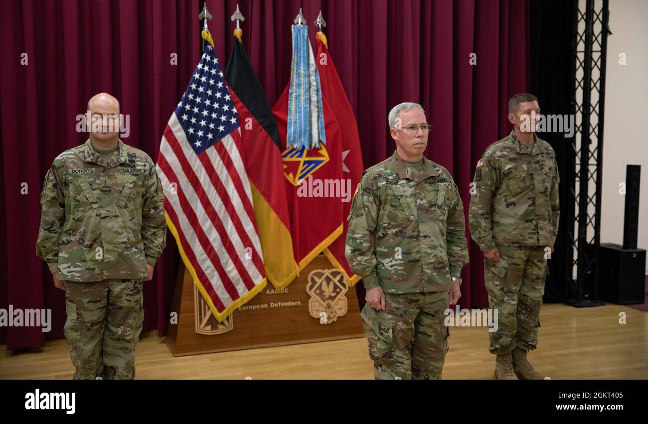Brig. Gen. Gregory J. Brady, commanding general of the 10th Army Air ...