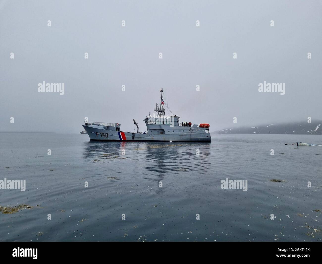 The USCGC Maple (WLB 207) crew participate in a search and rescue and ...