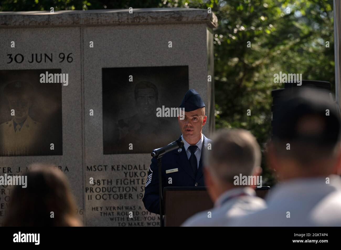 U.S. Air Force Master Sgt. John Toth, 33rd Maintenance Group training ...