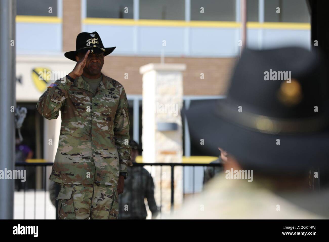 Col. Anthony Wilson, the new 1st Cavalry Division Sustainment Brigade ...