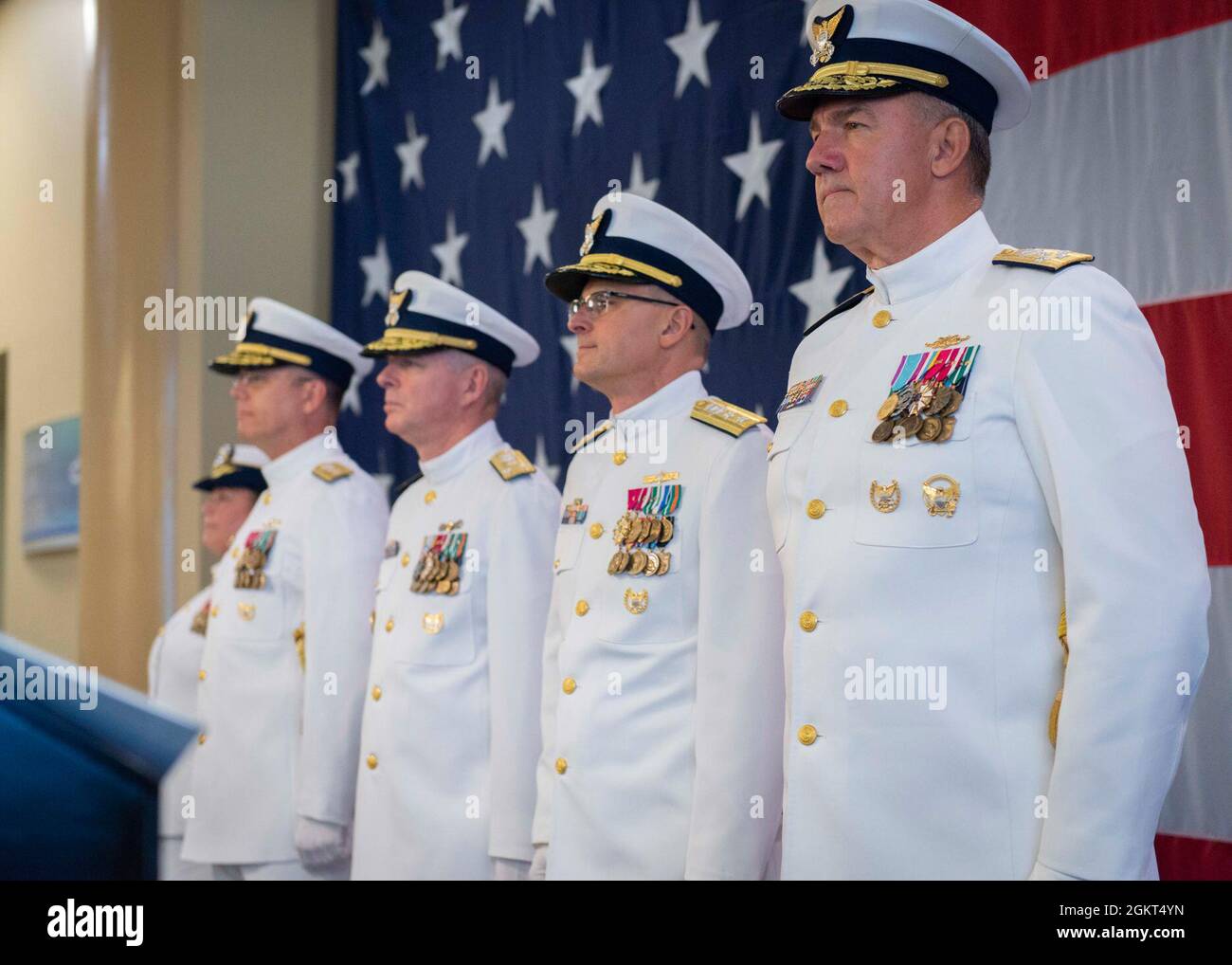 The Coast Guard 8th District personnel held a change-of-command ...