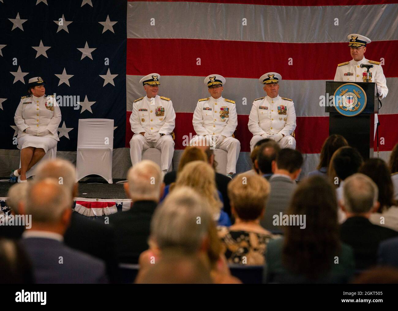 The Coast Guard 8th District personnel held a change-of-command ...