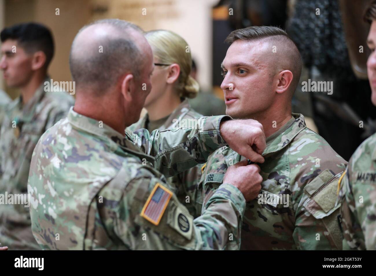 III Corps and Fort Hood host a ceremony to announce Sgt. Hunter Wilson ...
