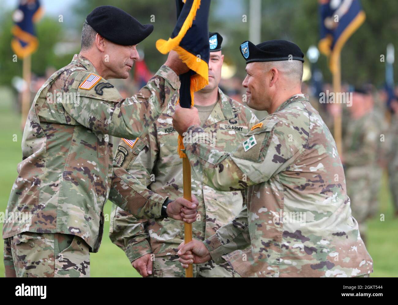 Col. Scott Knight, outgoing commander of 2nd Stryker Brigade Combat ...