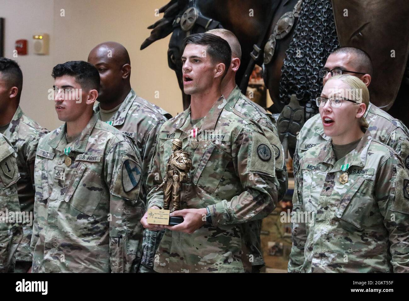 III Corps and Fort Hood host a ceremony to announce Sgt. Hunter Wilson ...