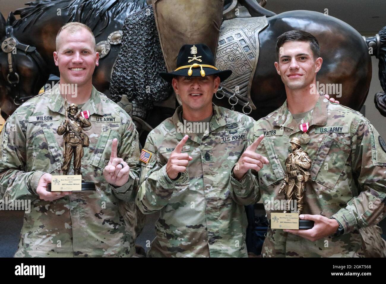 Command Sgt. Maj. Shade Munday, 3d Cavalry Regiment command sergeant ...