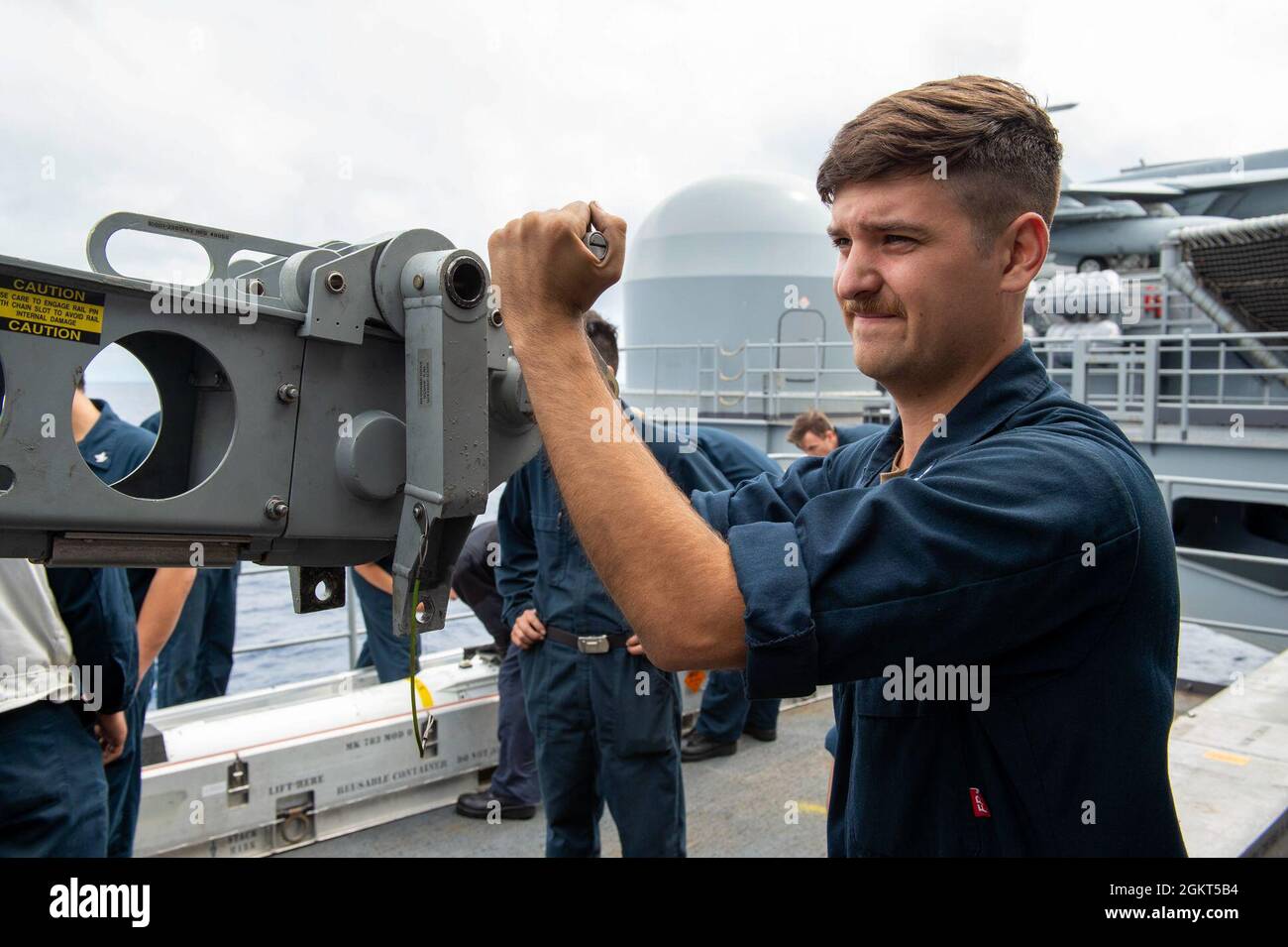 210625-N-OL611-1032 PACIFIC OCEAN (June 25, 2021) Fire Controlman 2nd ...