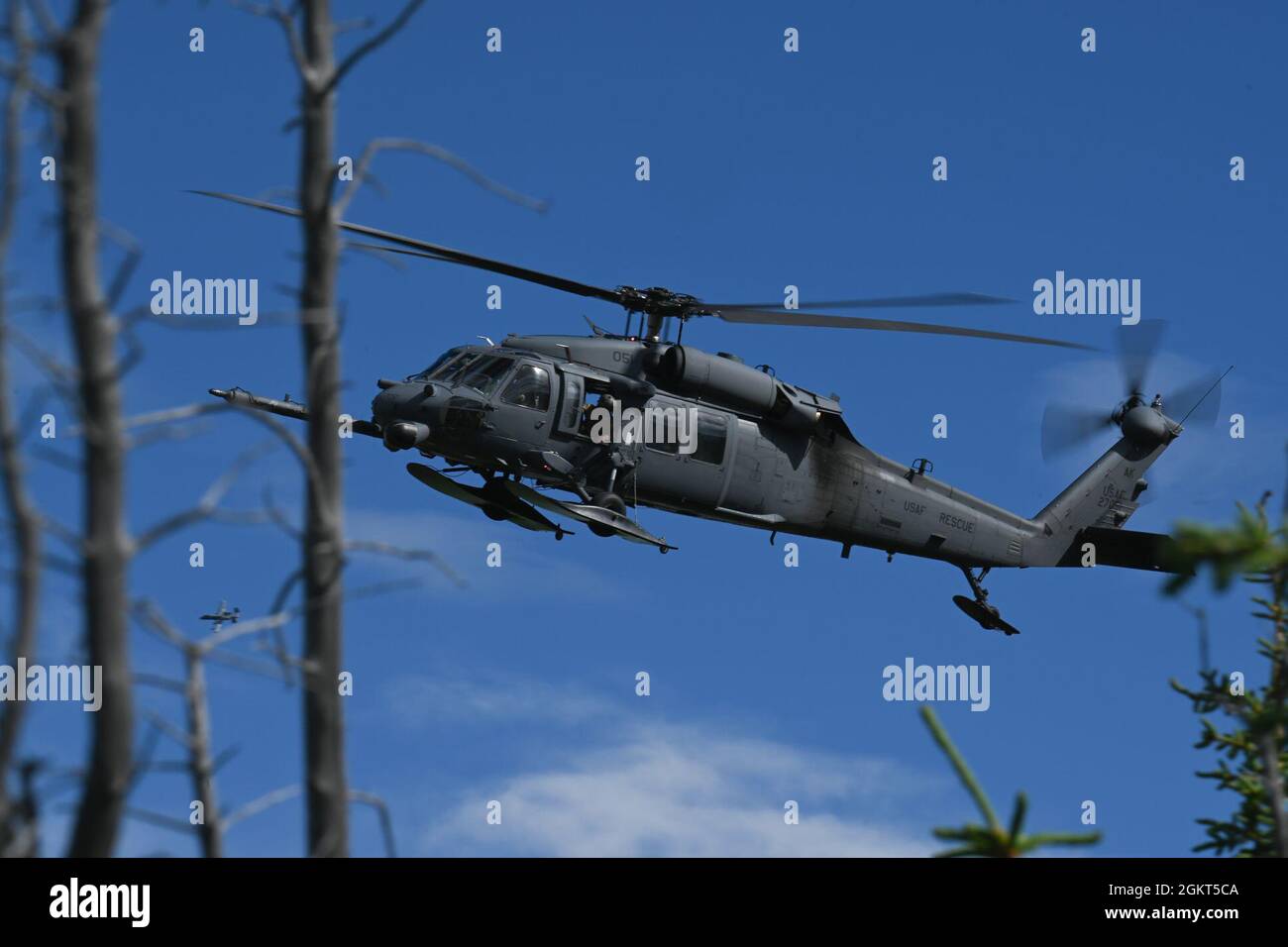 A U.S. Air Force HH-60 Pave Hawk from the 210th Rescue Squadron ...