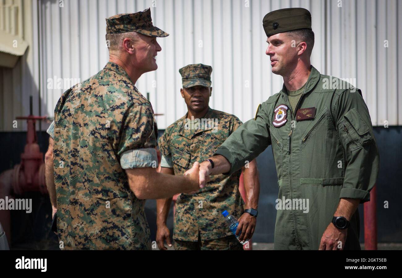 Lt. Gen. Steven R. Rudder, commanding general of Marine Forces Pacific ...