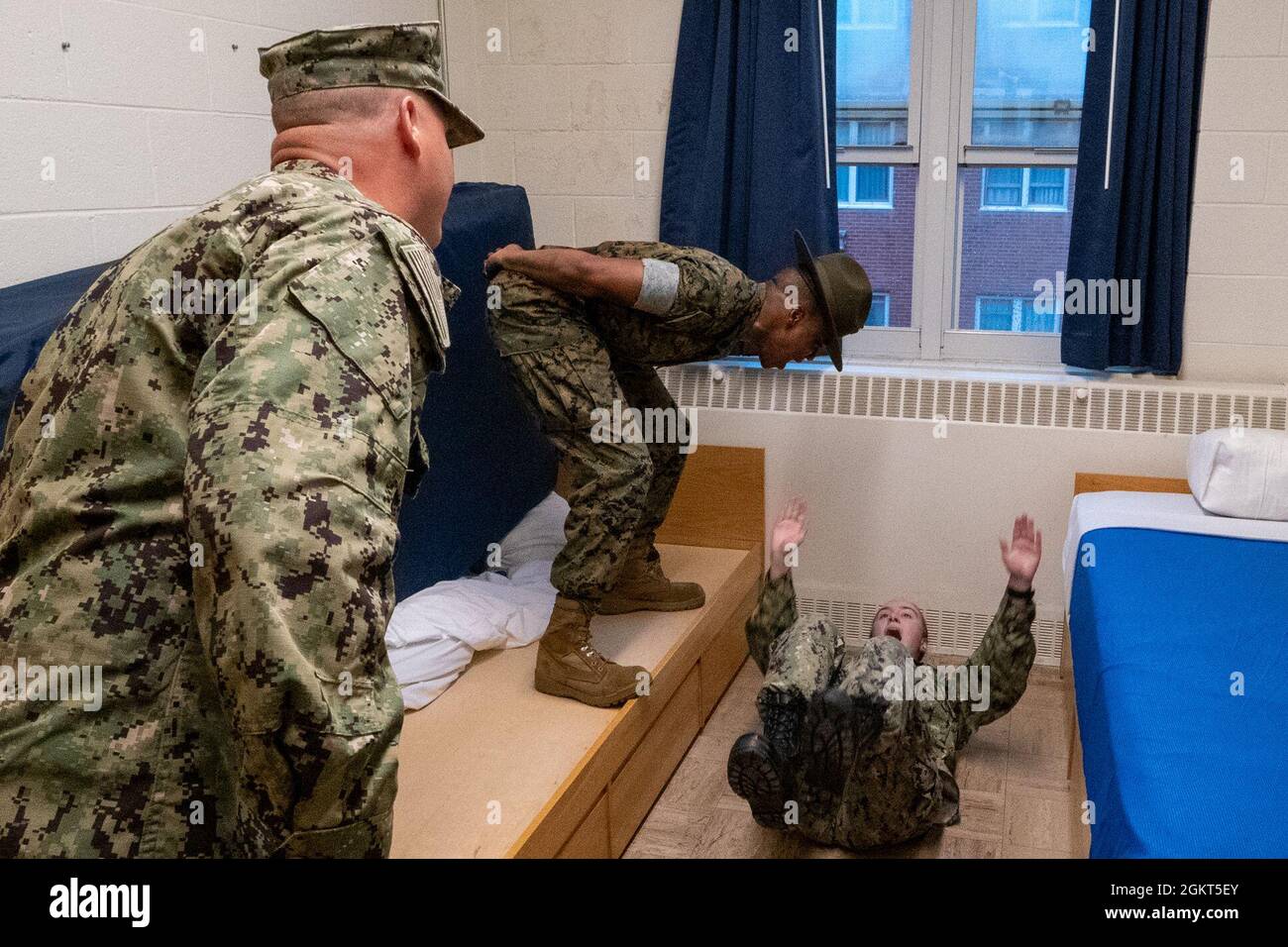 210625-N-CP731-0181 NEWPORT, R.I. (June 25, 2021) A Marine Corps Drill ...