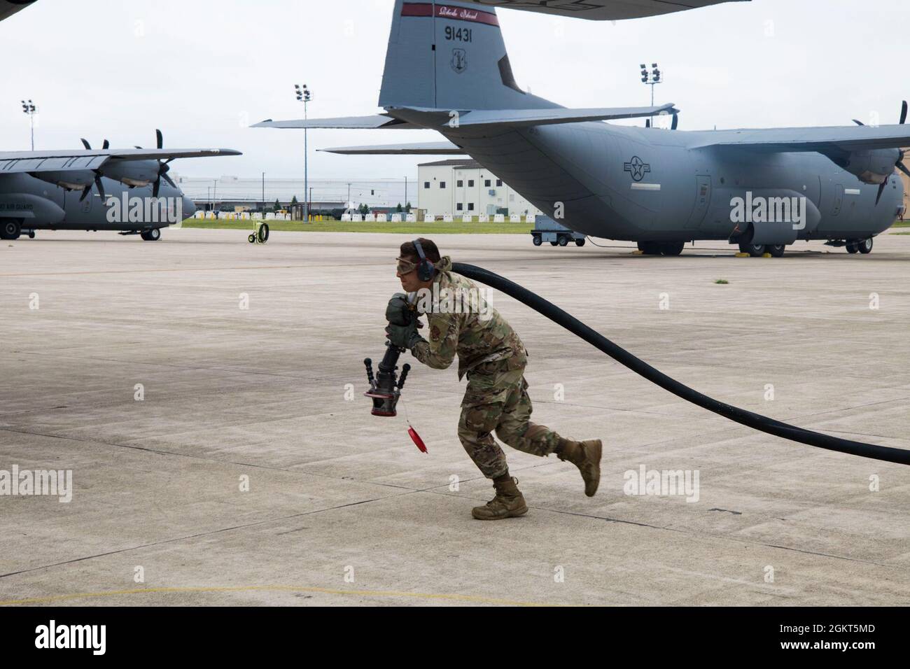 U.S. Air Force Airman 1st Class Domenic Simone, a Fuels Technician with ...